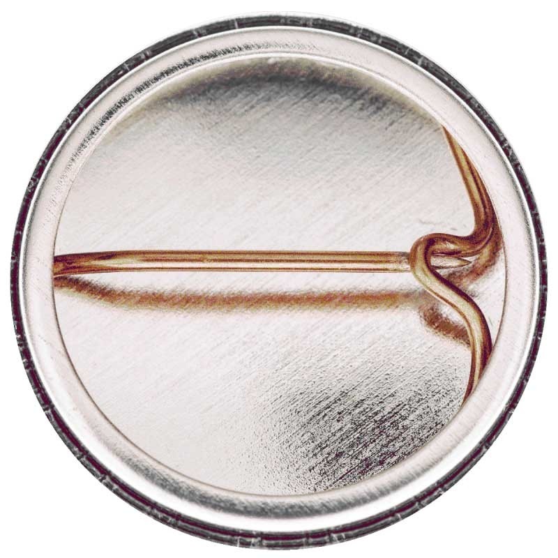 Badges personnalisés ronds à épingle - 25mm