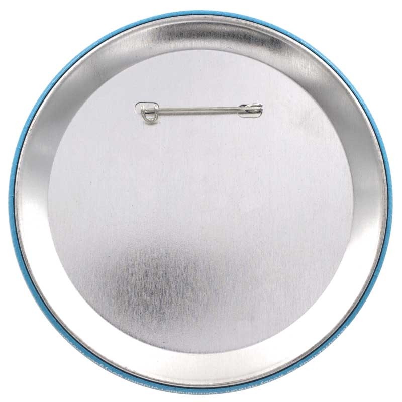 Badges personnalisés ronds à épingle - 100mm